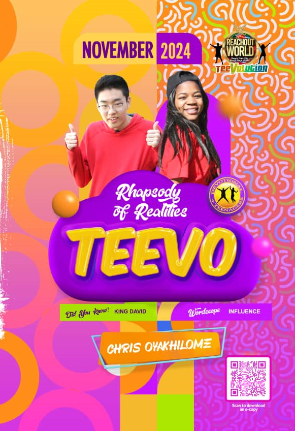 Rhapsody of Realities TEEVO for Teenagers - November 2024 Edition ...